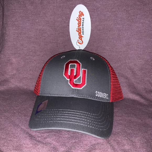 Captivating Headgear | Accessories | Ers Oklahoma Sooners Structured ...